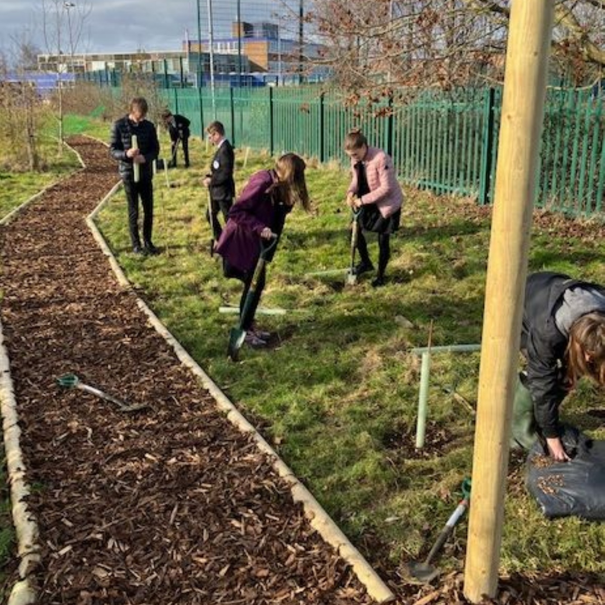 Upton-by-Chester High School - Tree Planting