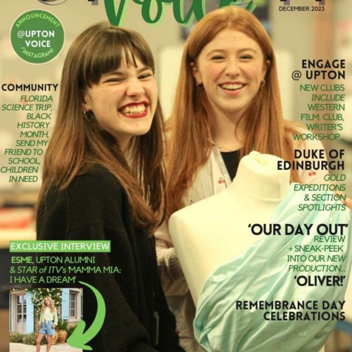 Upton-by-Chester High School - Upton Voice December Edition